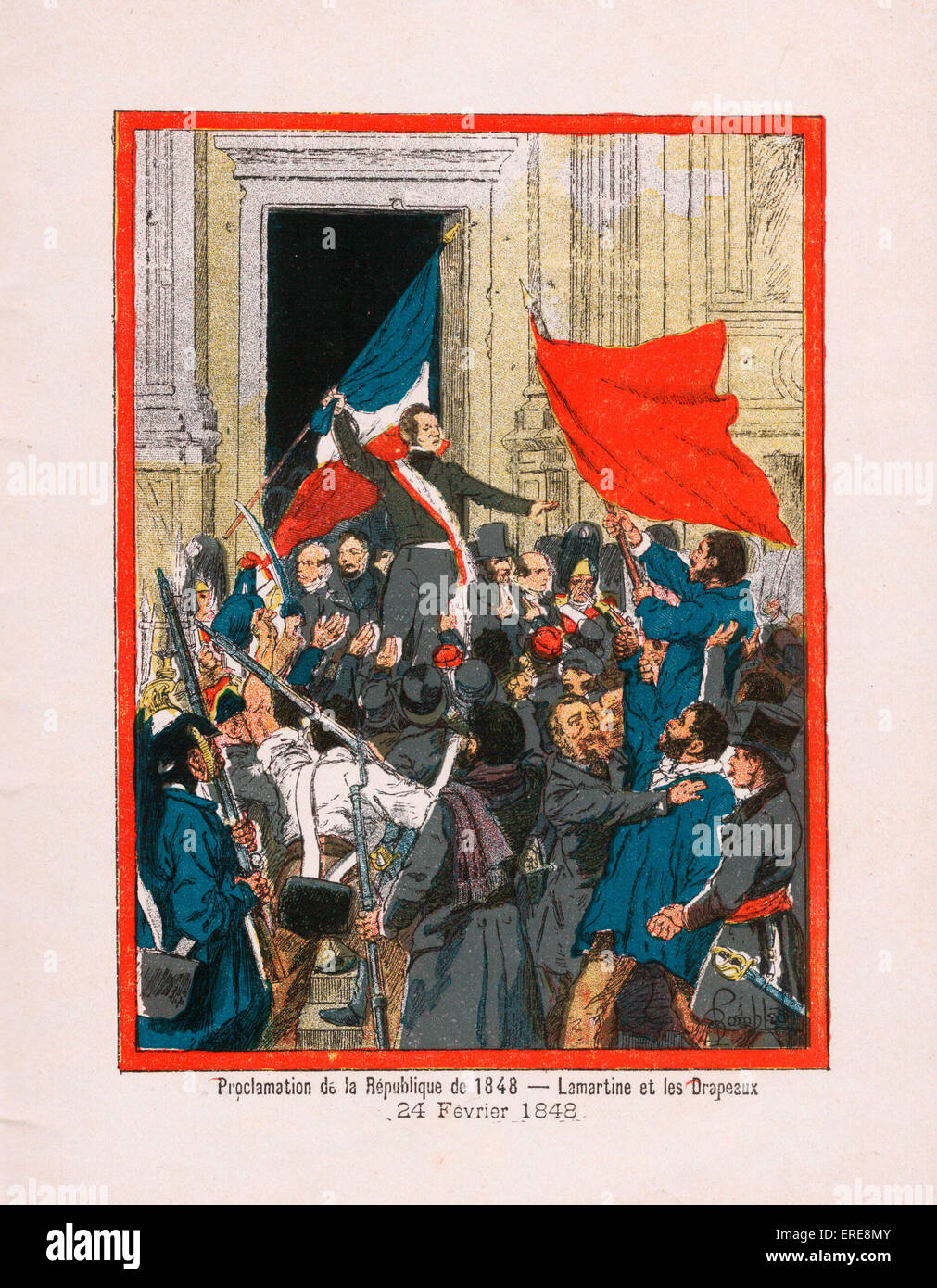 The proclamation of the republic Banque de photographies et d’images à ...