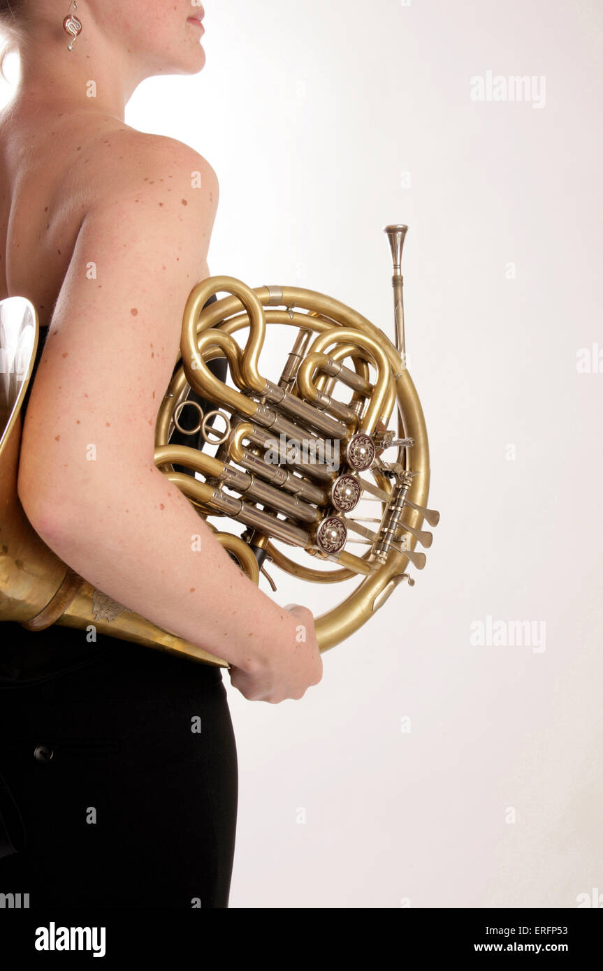 Joueur de cor Banque de photographies et d’images à haute résolution ...