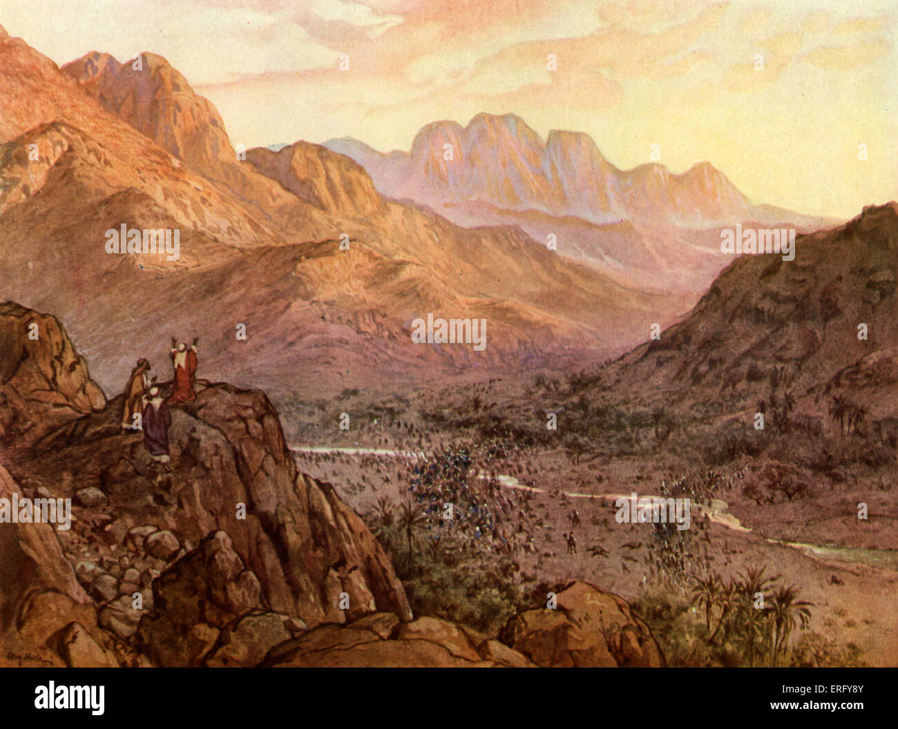 Bataille de rephidim Banque de photographies et d’images à haute ...