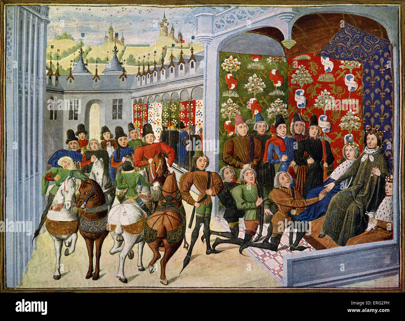 Chronicles of jean froissart Banque de photographies et d’images à haute résolution - Alamy