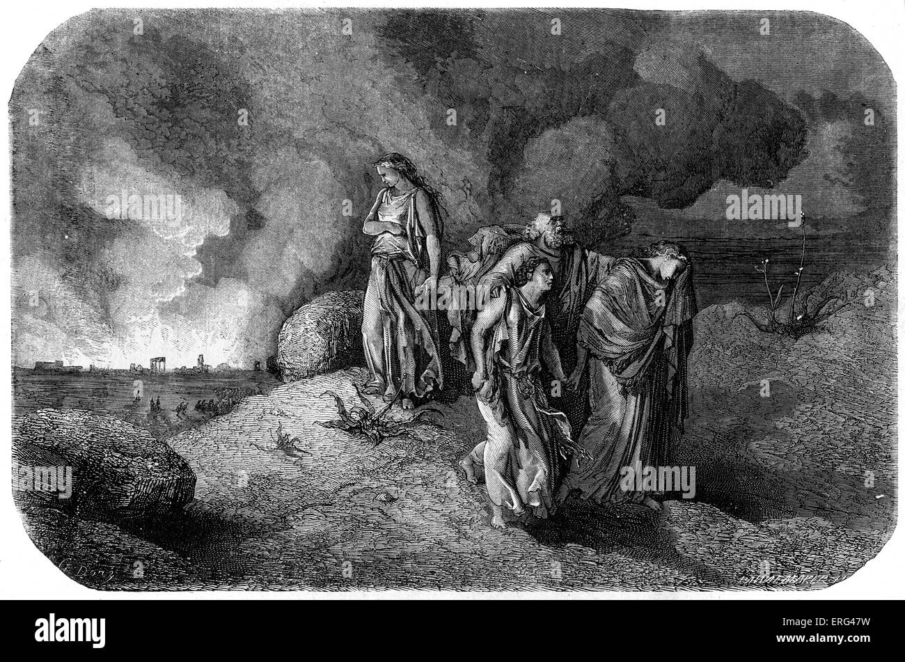 La destruction de sodome et gomorrhe Banque de photographies et d ...