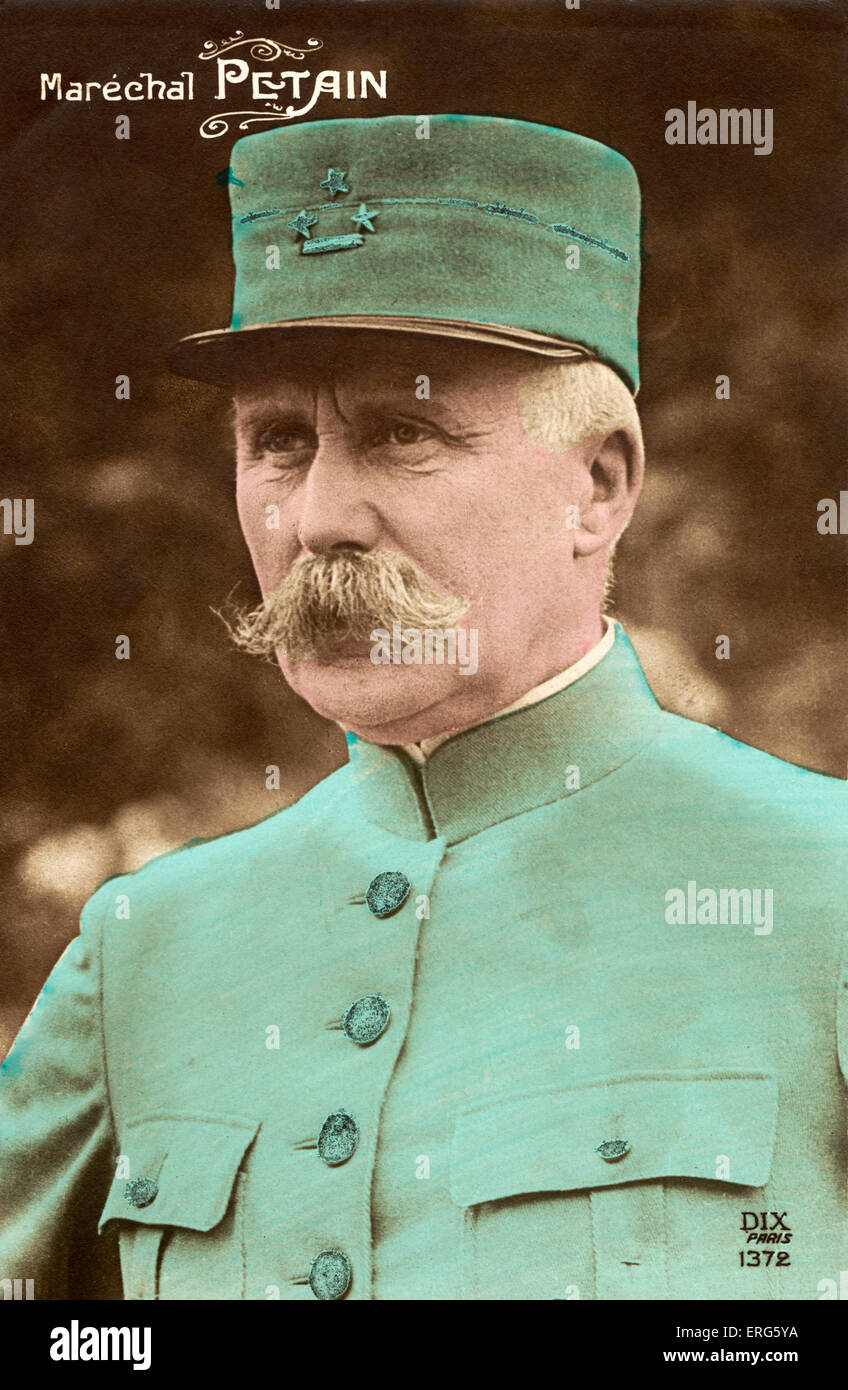 Philippe petain french military Banque de photographies et d’images à ...