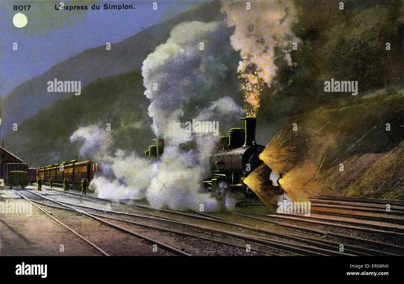 Simplon express Banque de photographies et d’images à haute résolution ...