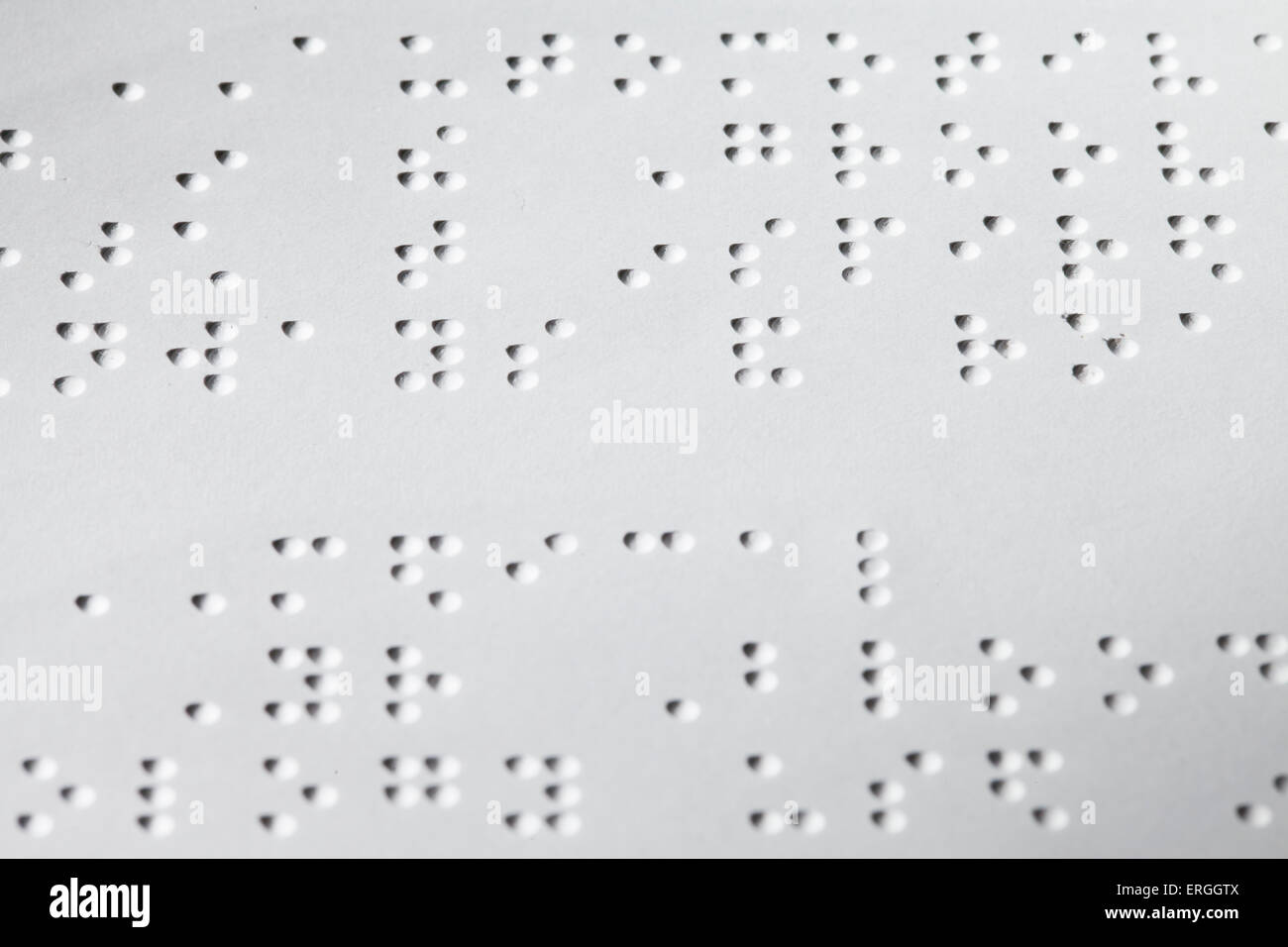 Braille Code Banque d'image et photos - Alamy