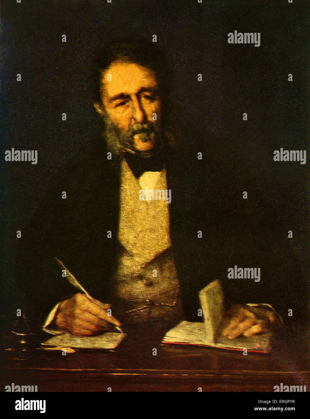 Warren Delano, 1809-1898, portrait. Père de Sara Ann Delano, mère de ...