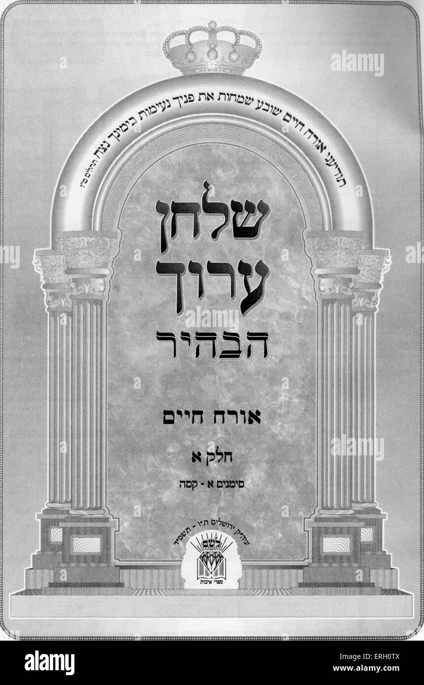 Rabbi joseph caro Banque de photographies et d’images à haute ...
