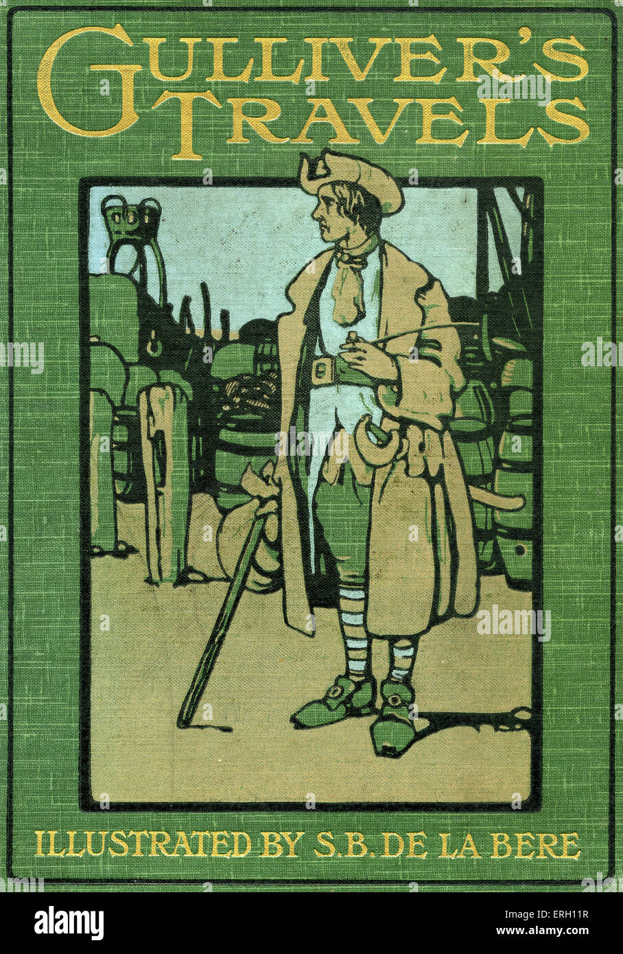 Gullivers travels book cover Banque de photographies et d’images à ...