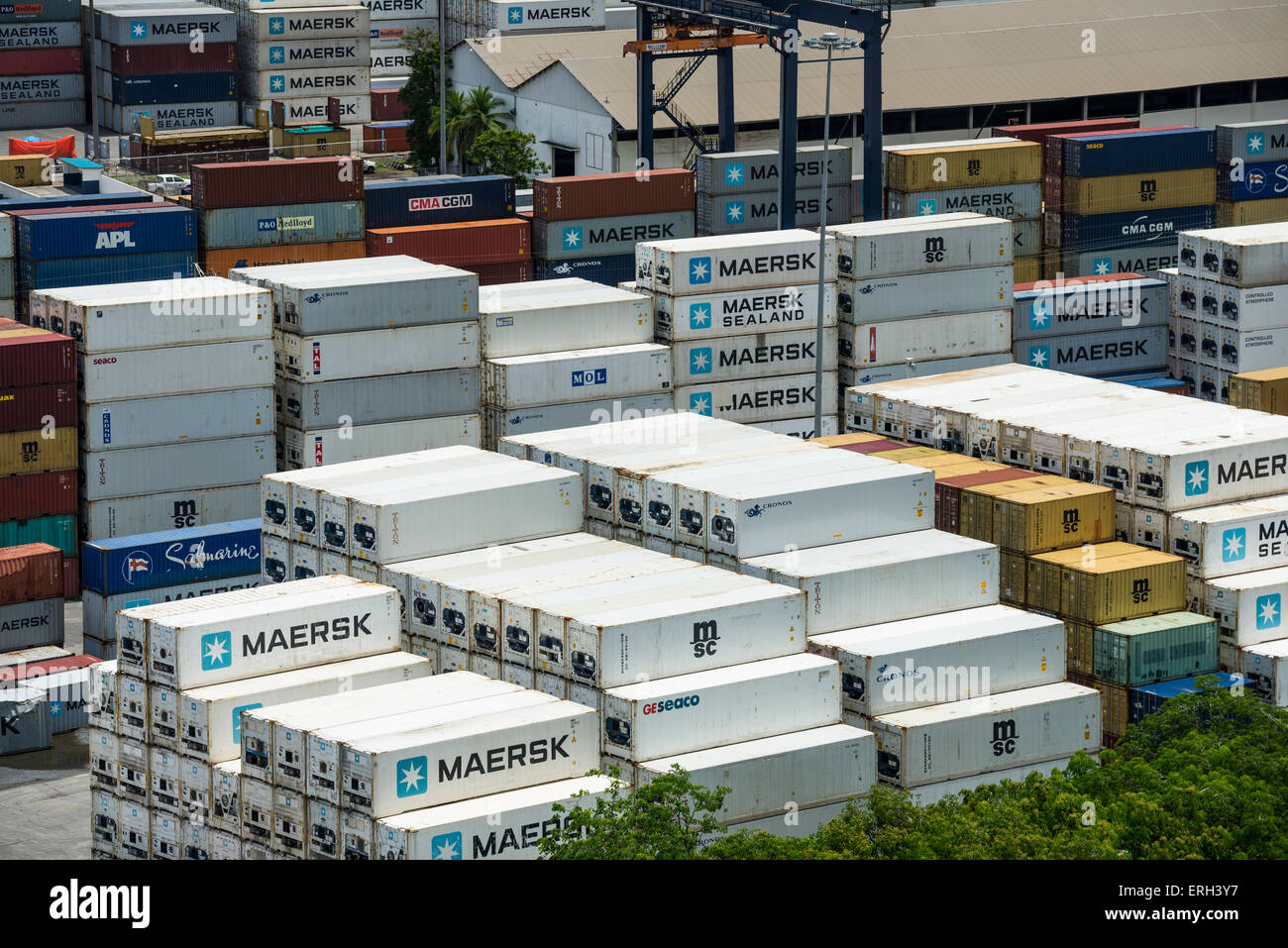 Port de conteneurs de balboa Banque de photographies et d’images à ...