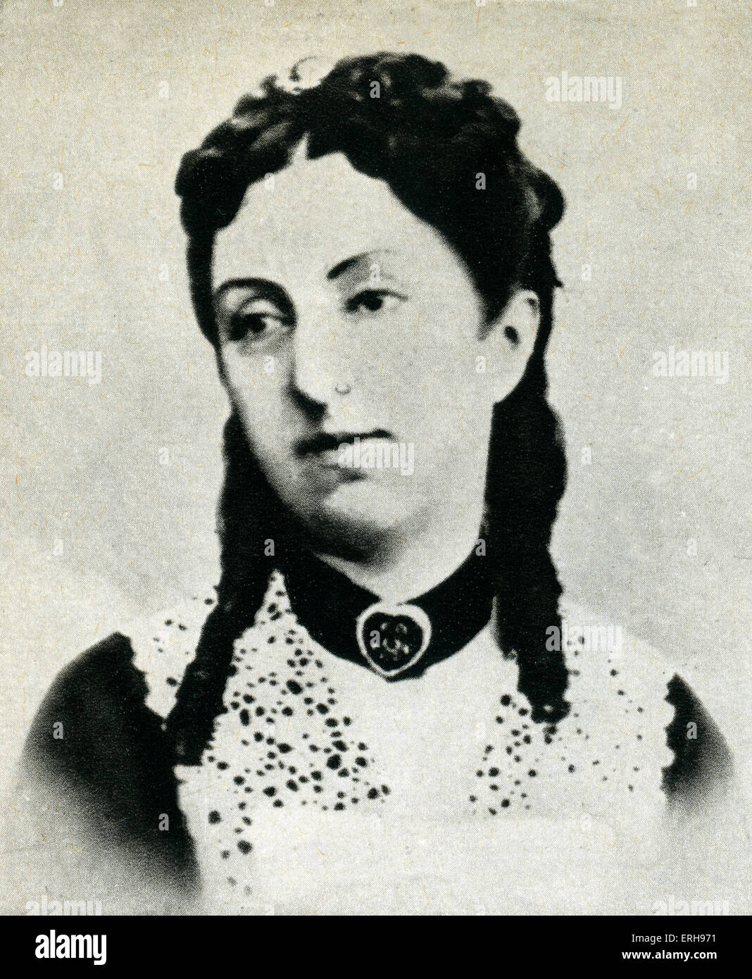 Solnge Dudevant- Clésinger - portrait. Fille de la romancière George ...