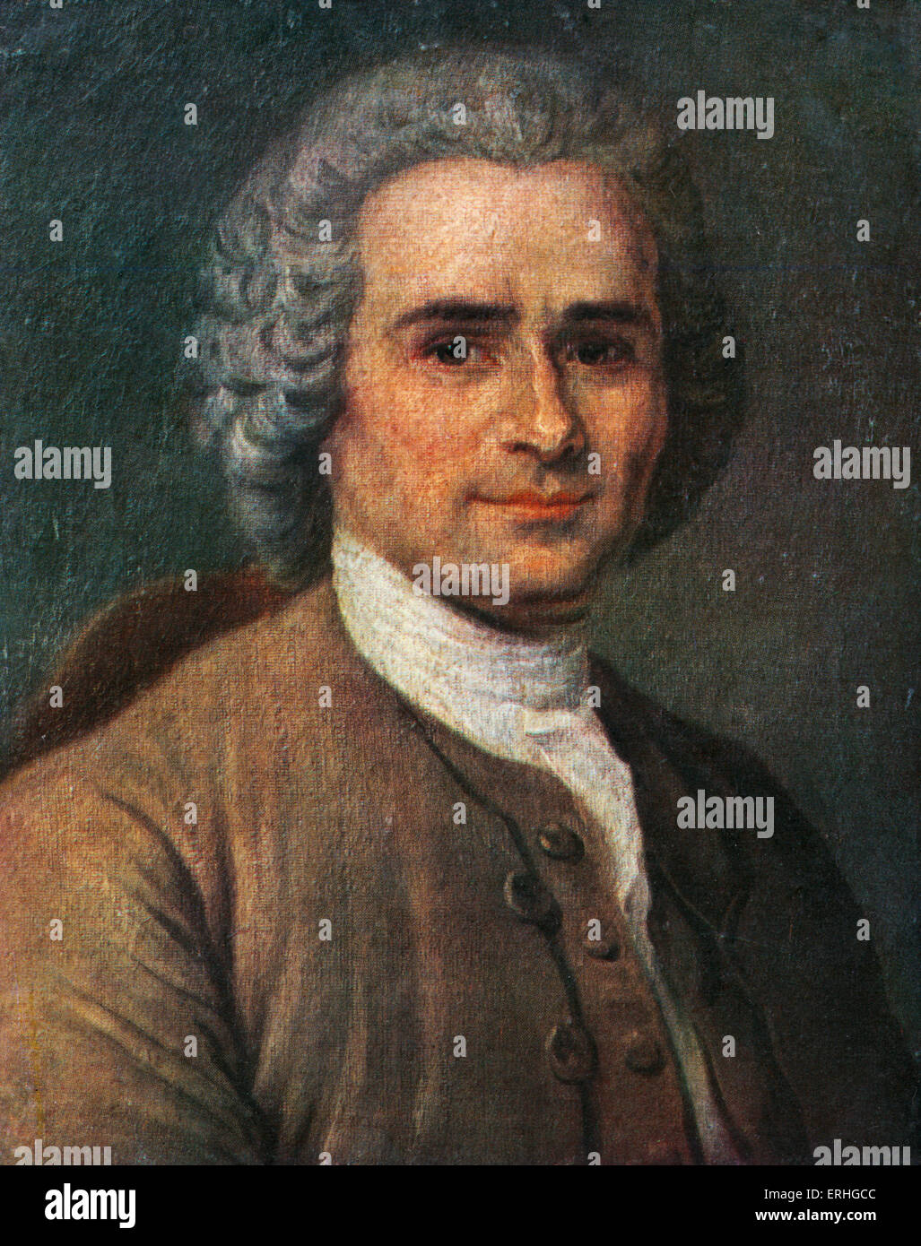 Jean jacques rousseau portrait Banque de photographies et d’images à ...