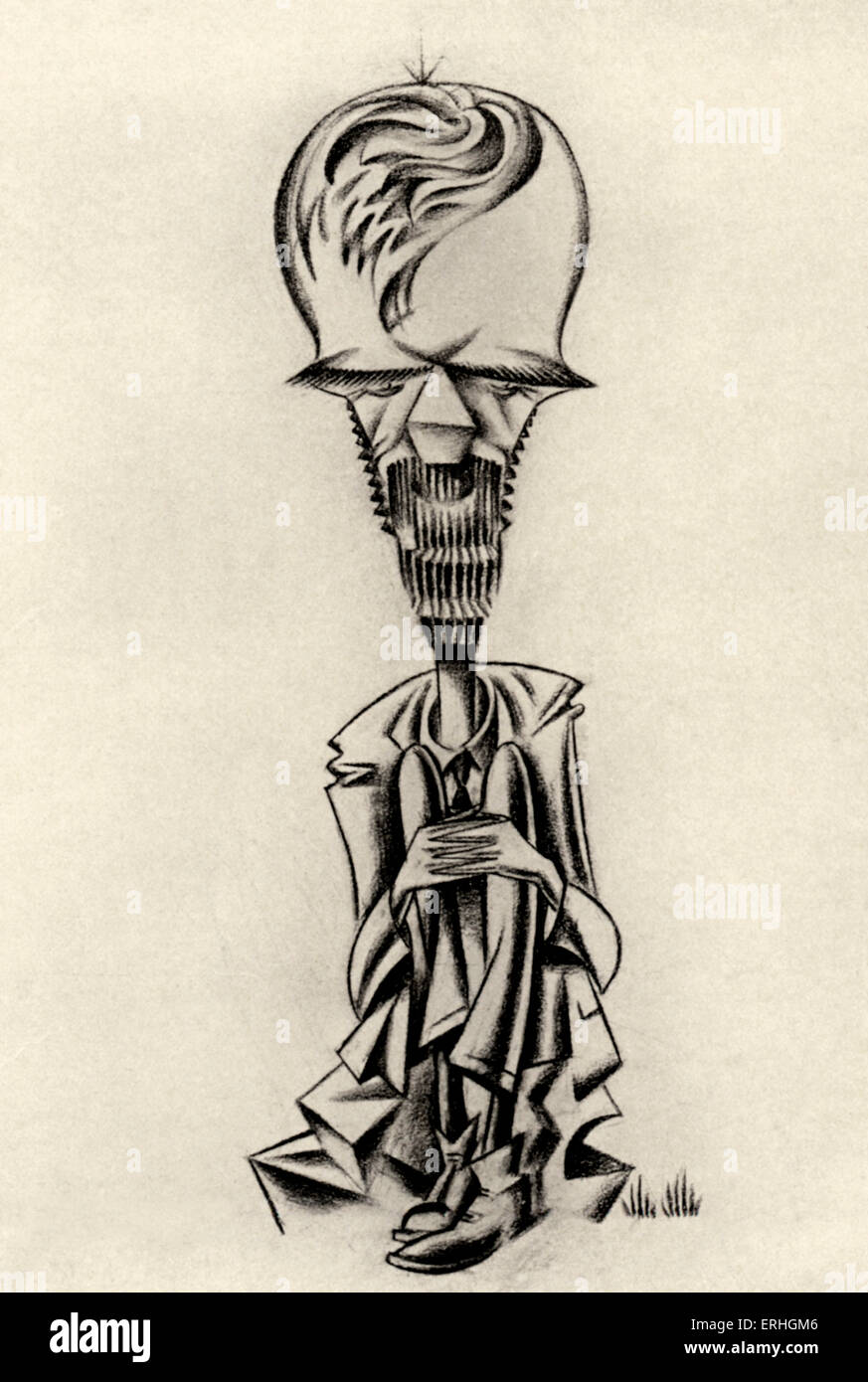 Portrait de dh lawrence Banque de photographies et d’images à haute ...