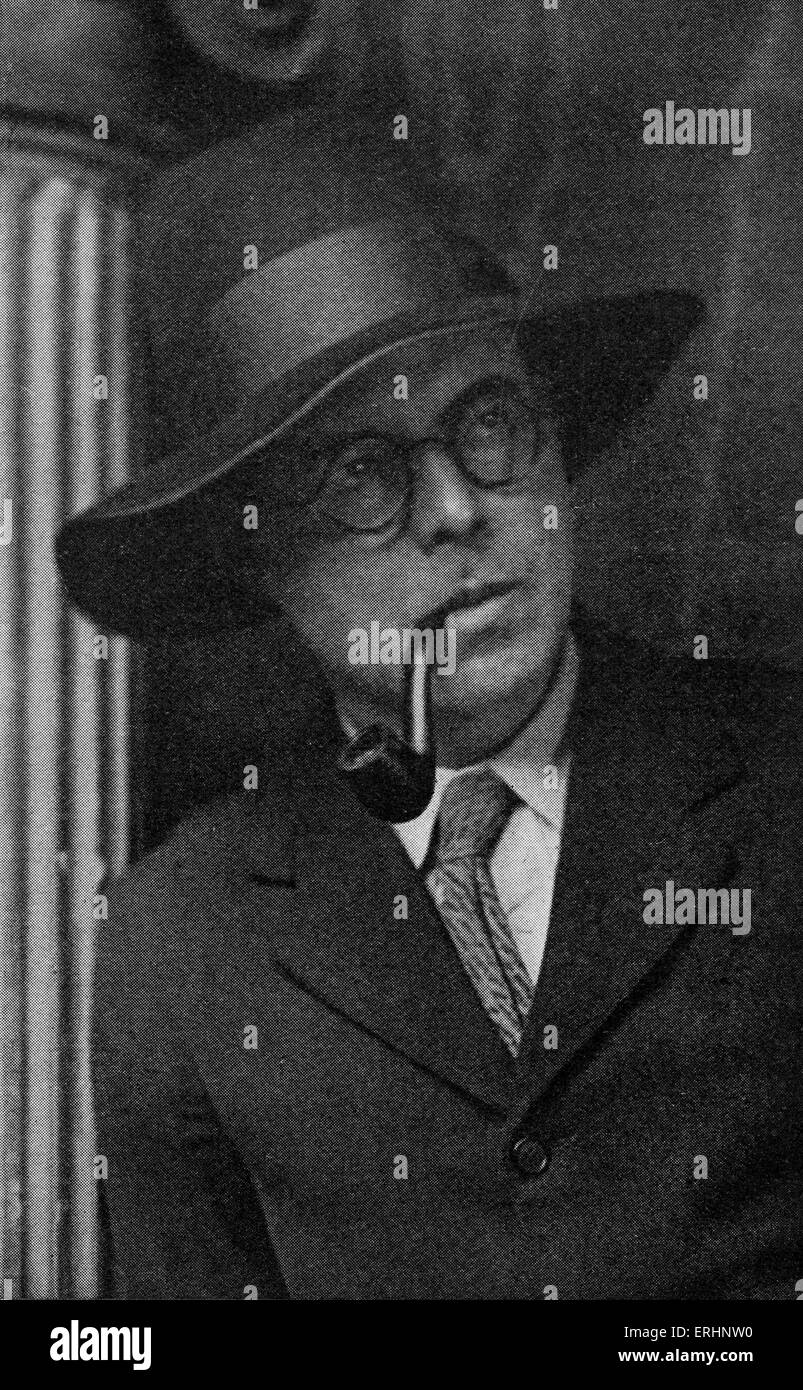 Wyndham lewis peintre britannique Banque de photographies et d’images à ...