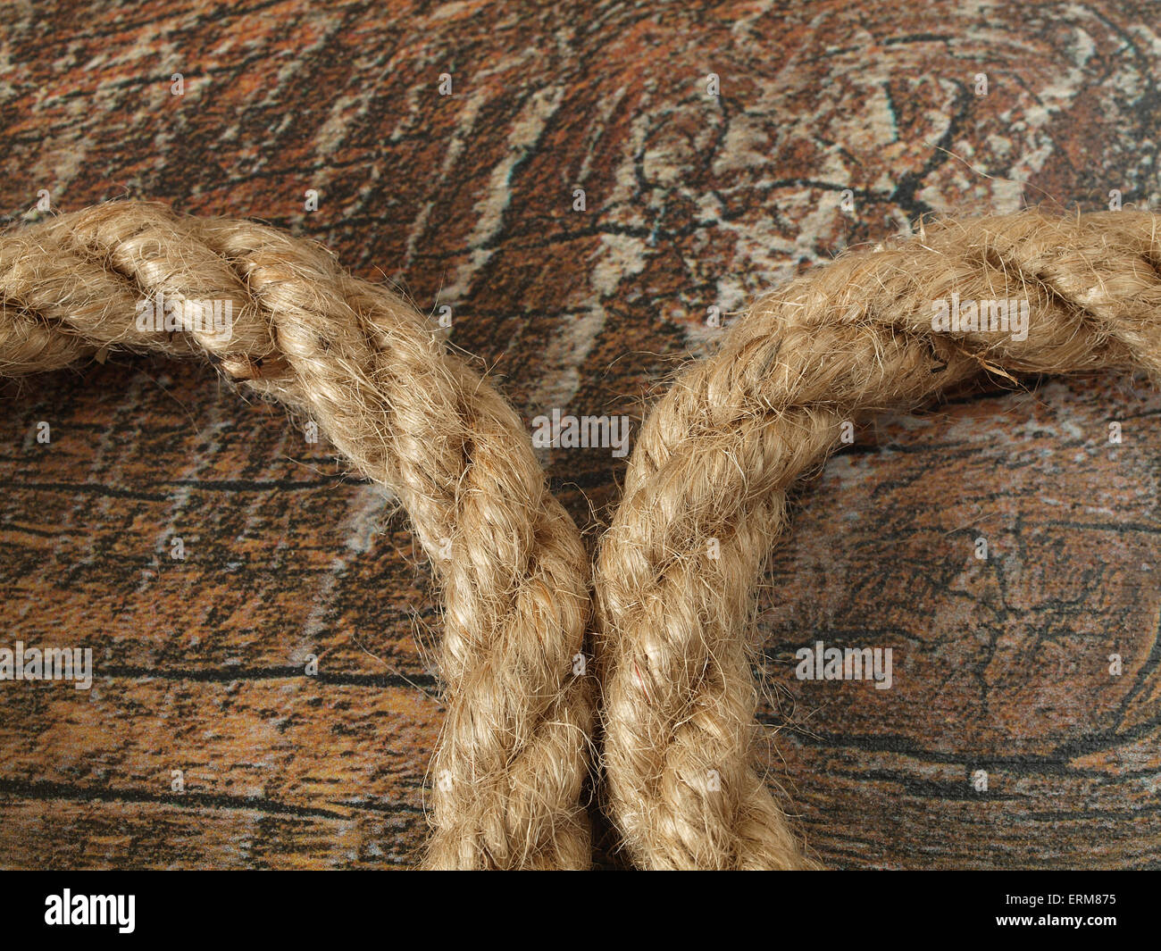 Corde yacht corde pendre tenir marine marine Banque de photographies et ...