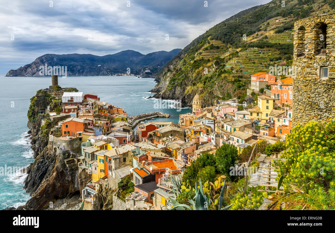 Corniglia en italie Banque de photographies et d’images à haute ...