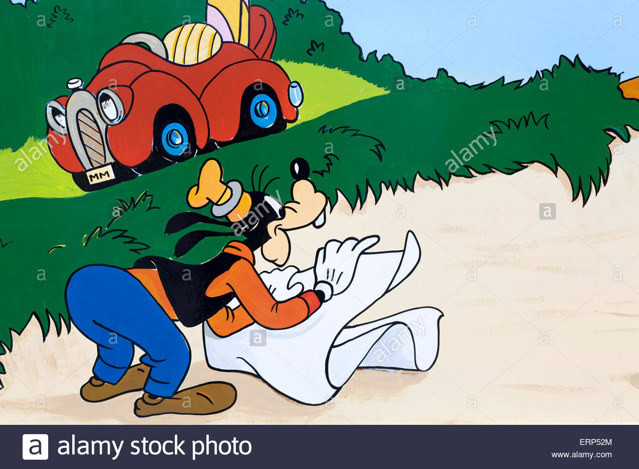 Goofy Disney Cartoon Banque d'image et photos - Alamy