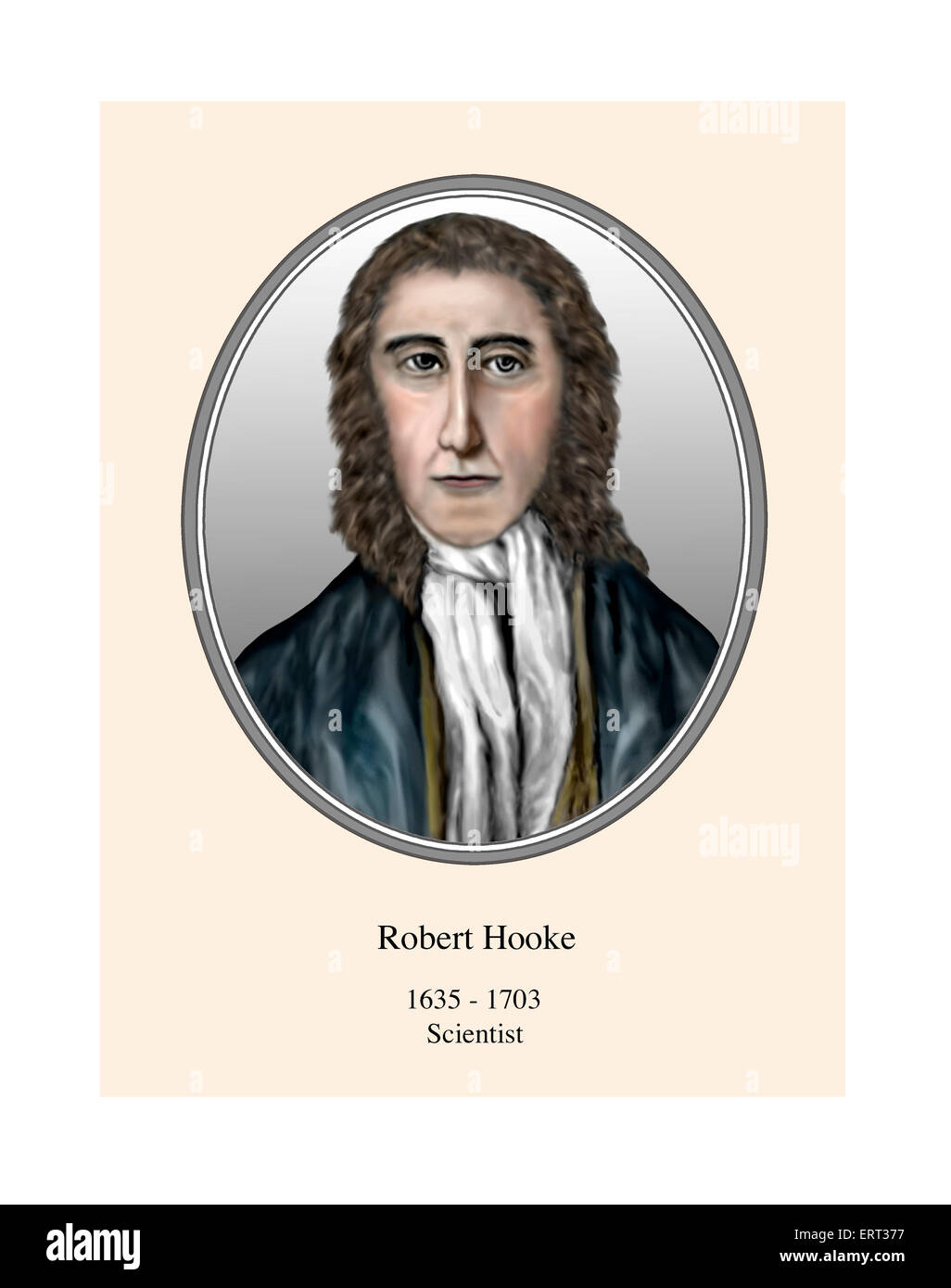 Robert Hooke Portrait