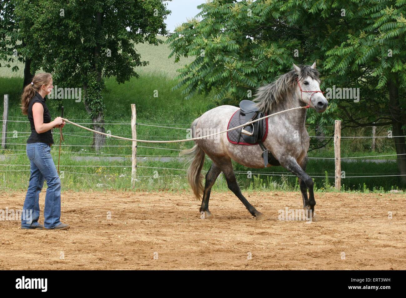 Lateral lunge Banque de photographies et d’images à haute résolution ...
