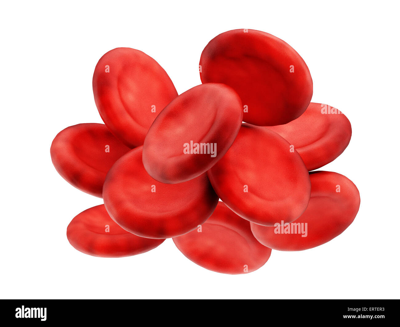 Globule rouge et blanc Banque de photographies et d’images à haute ...