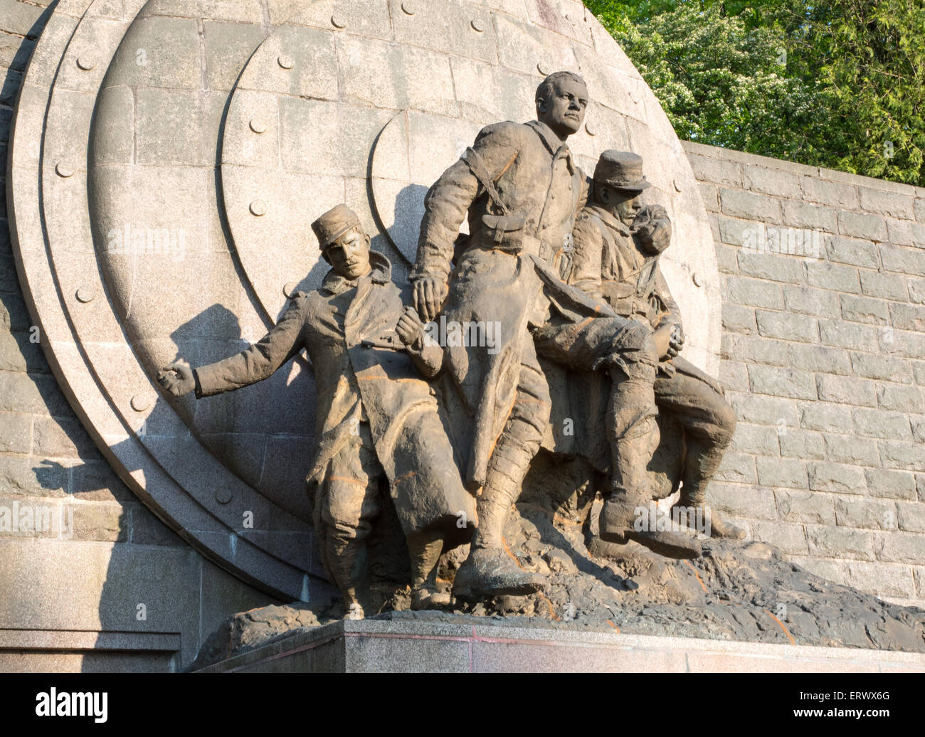 Mémorial pour Andre Ligne Maginot, Ministre français de la guerre de ...