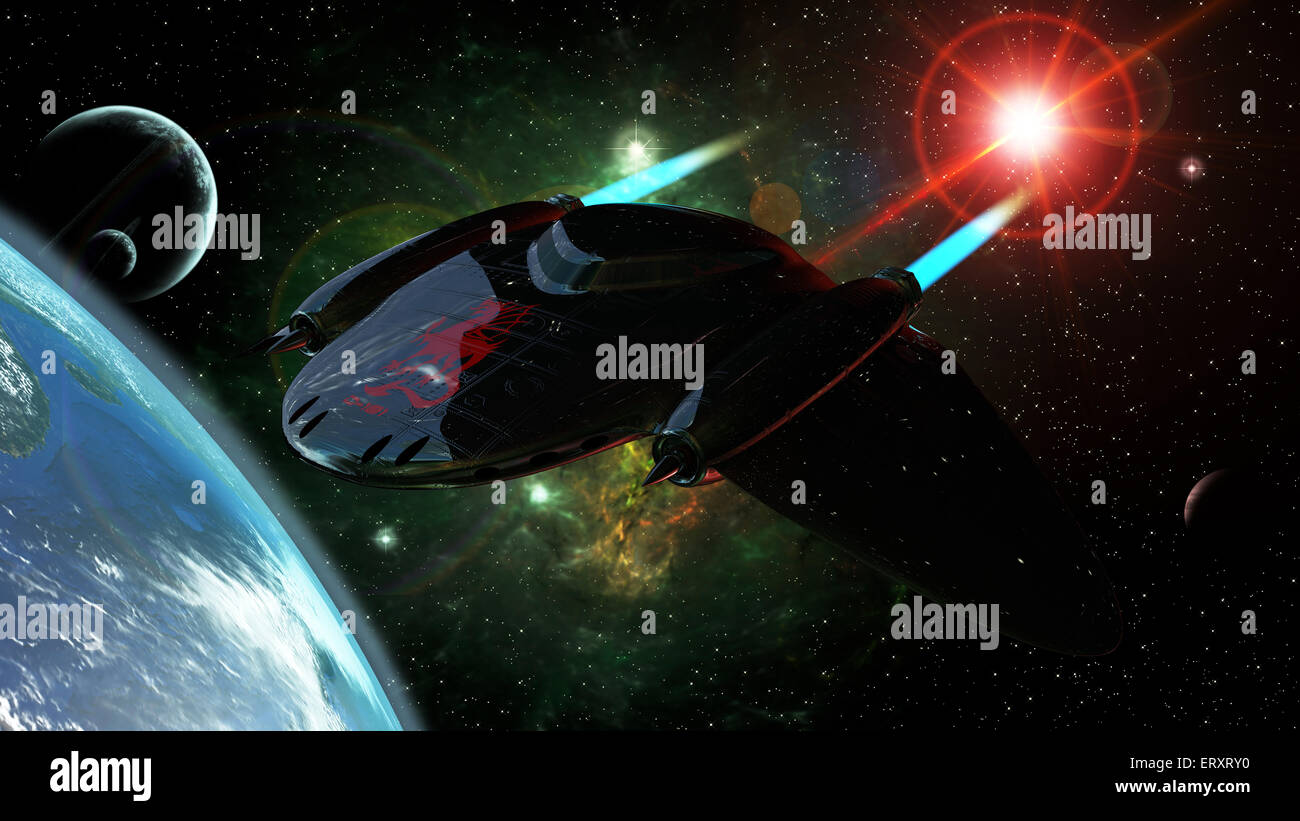 Voyage Intergalactique Banque d'image et photos - Alamy