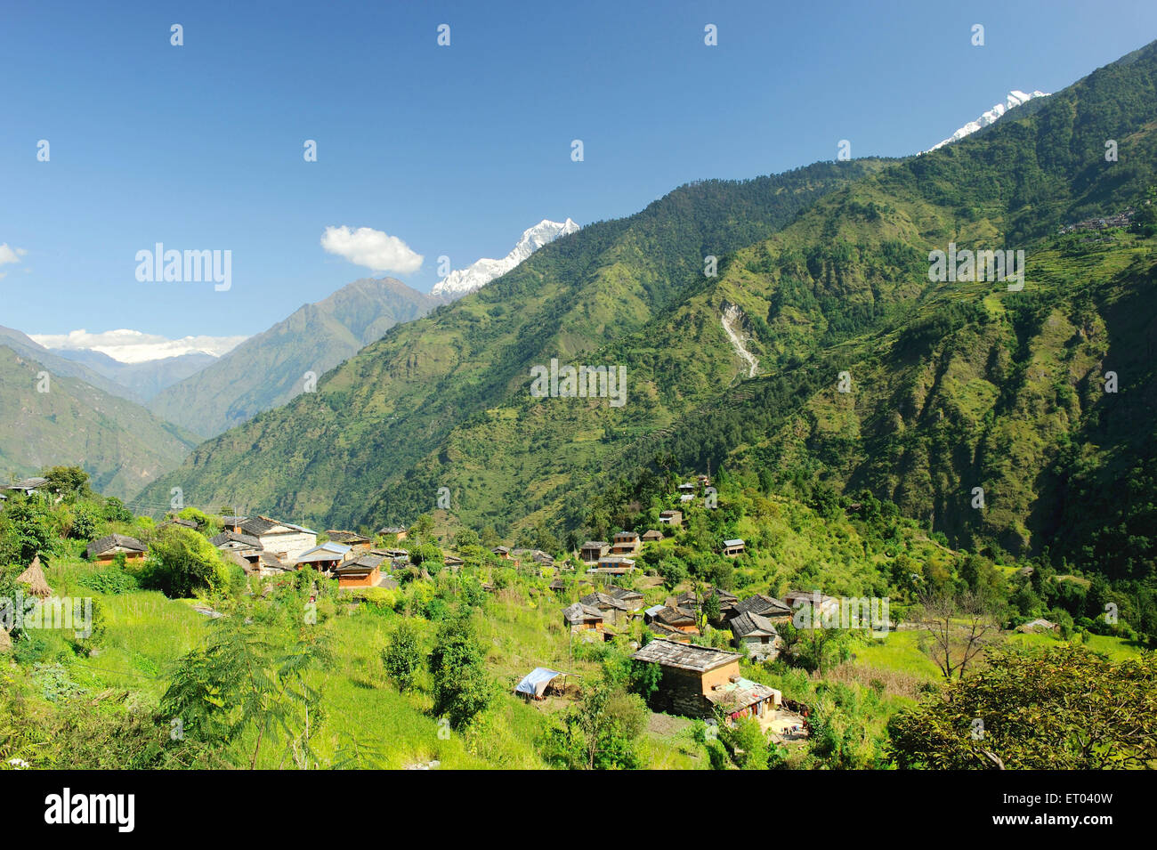Village ulleri nepal Banque de photographies et d’images à haute ...