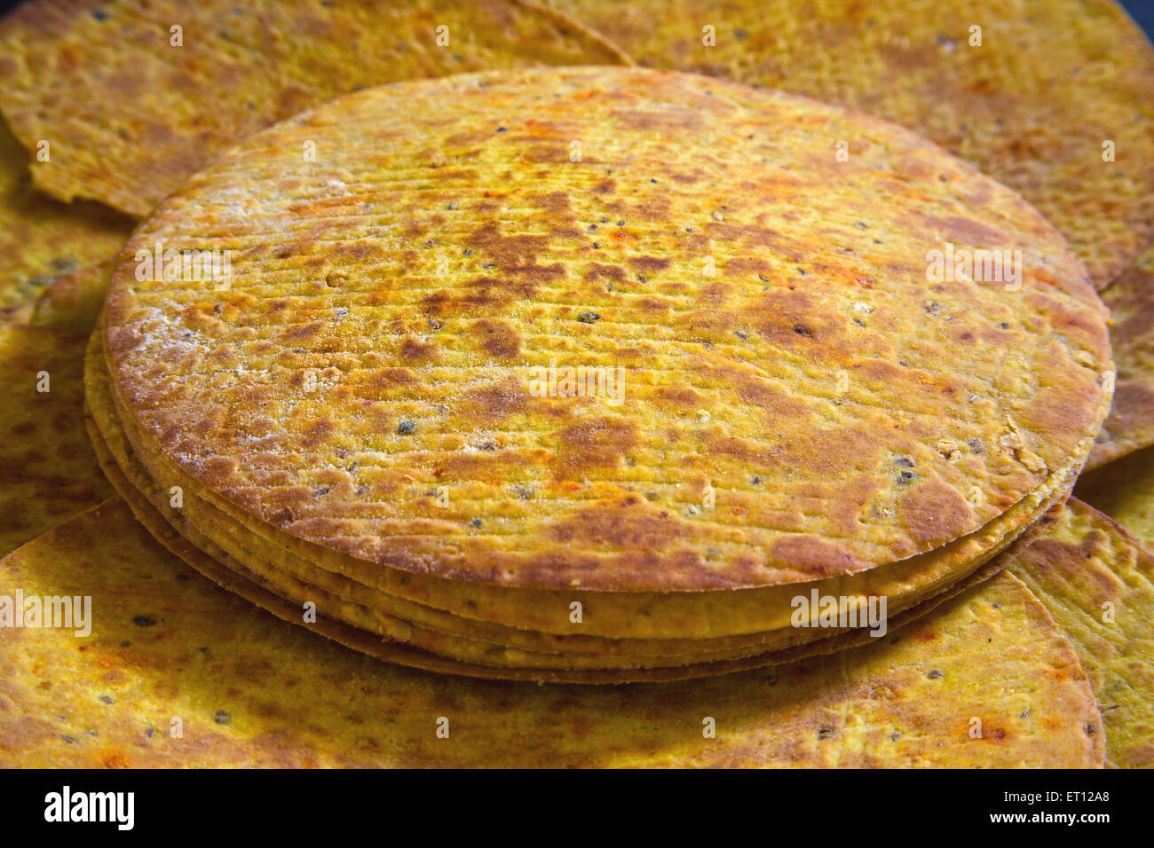 masala khakhra, cracker rôti, cracker fin, cracker croustillant ...