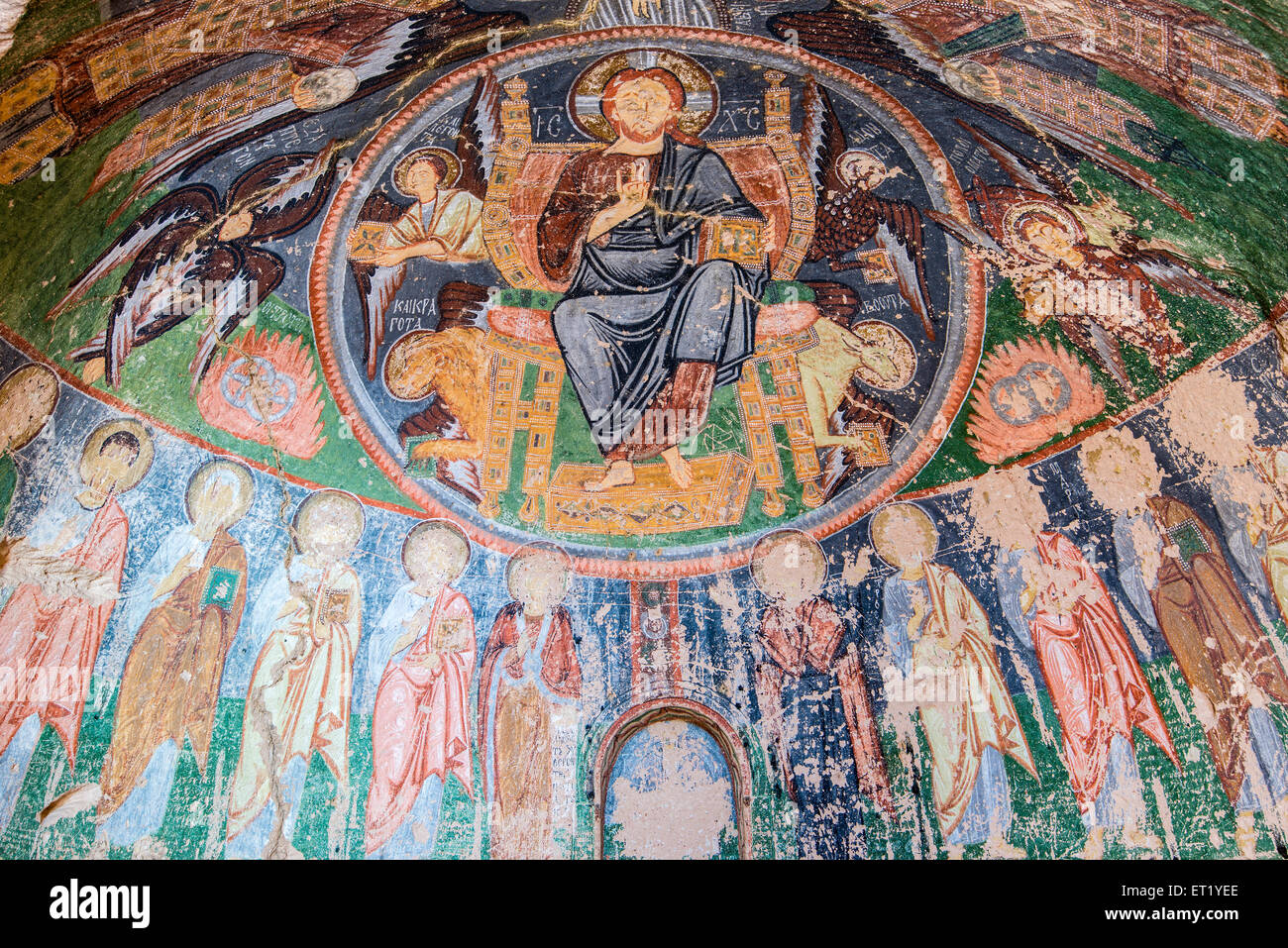 Fresque byzantine jesus Banque de photographies et d’images à haute ...