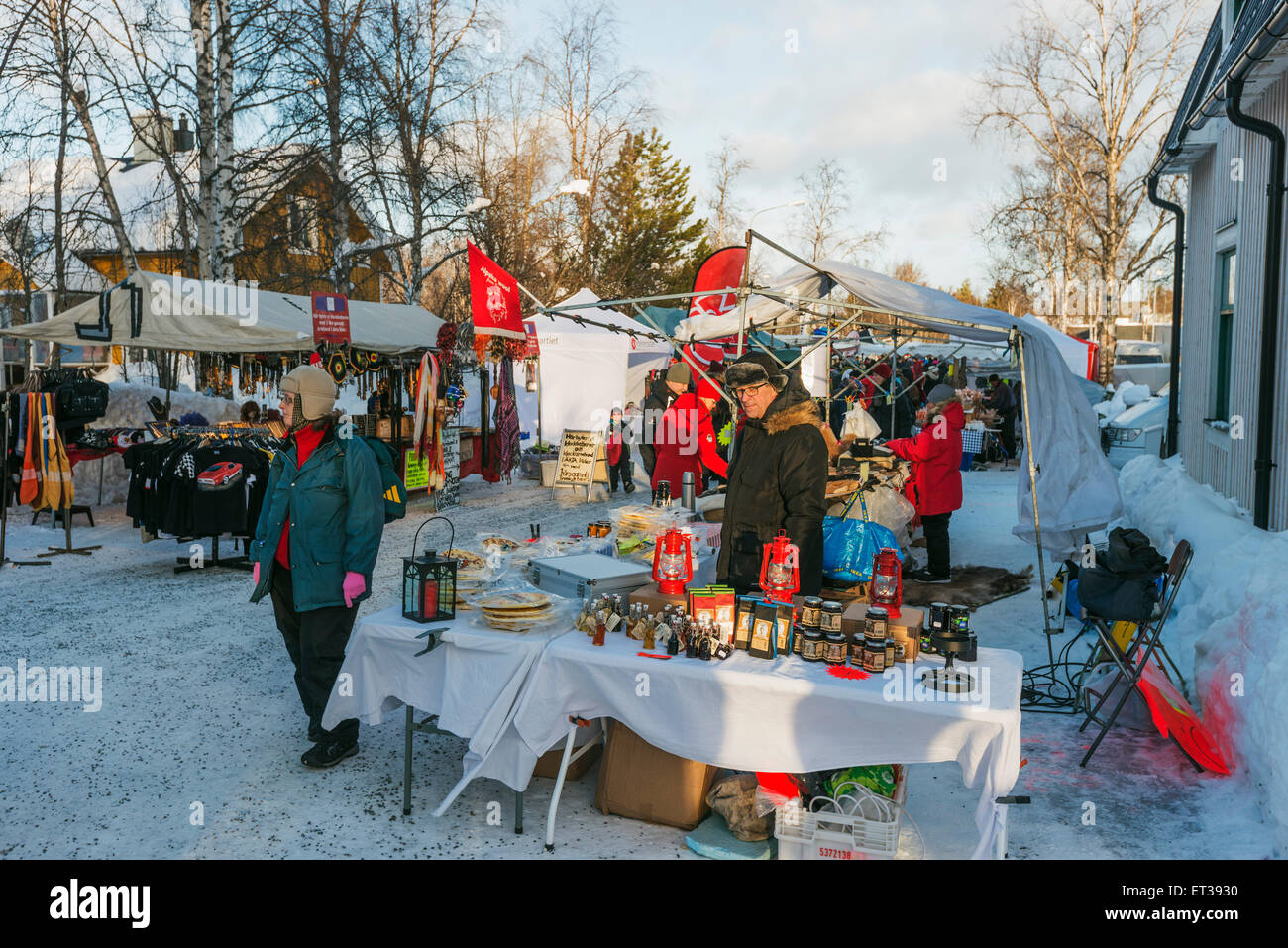 Marché d'hiver Banque de photographies et d’images à haute résolution ...