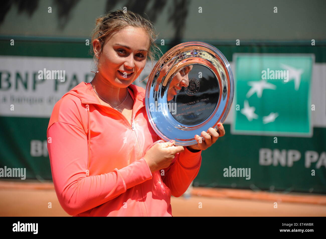 Paula BADOSA GIBERT - 06.06.2015 - Jour 14 - Roland Garros 2015.Photo ...