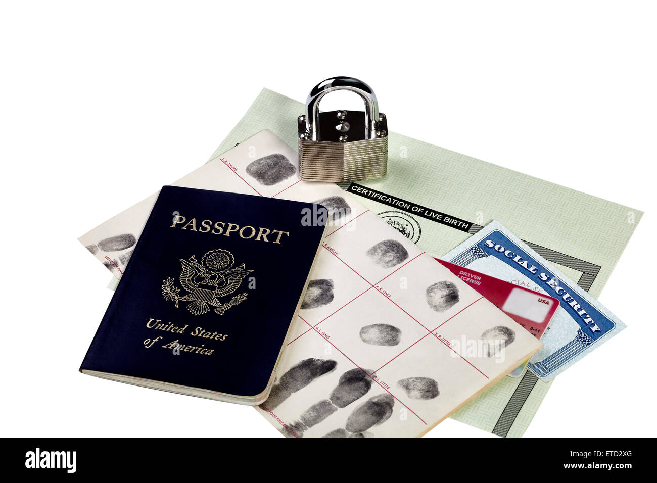 Passeport Carte Dempreintes Digitales Permis De Conduire Carte De