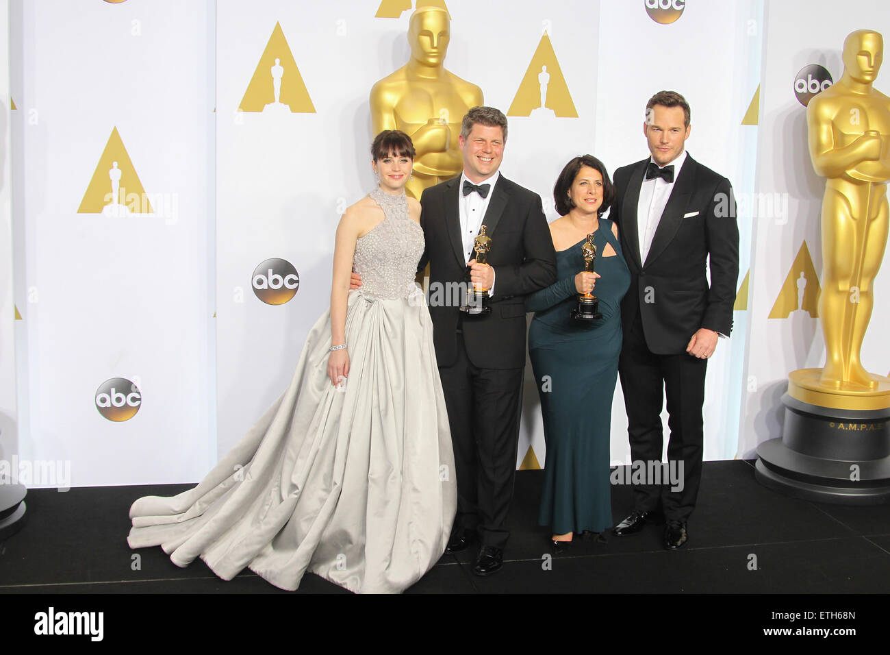 Felicity jones et chris pratt Banque de photographies et d’images à ...