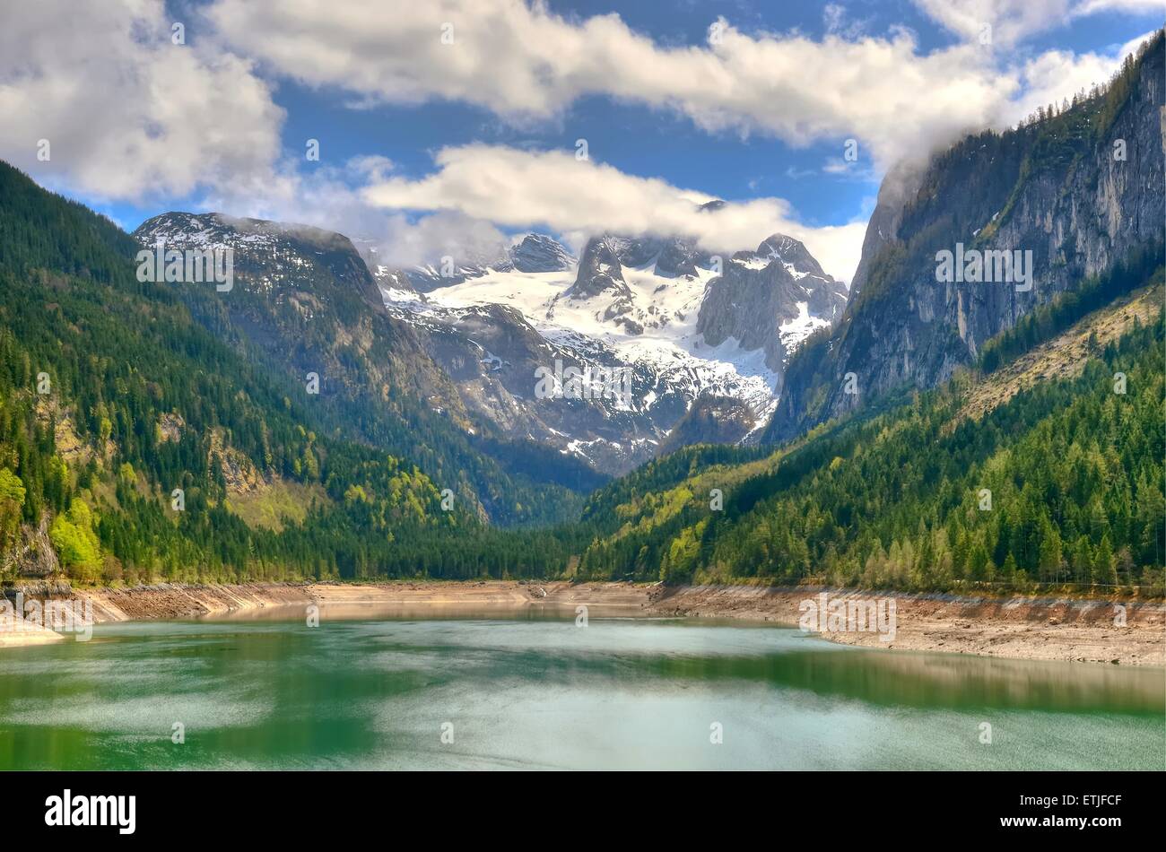Lake vorderer gosausee Banque de photographies et d’images à haute ...