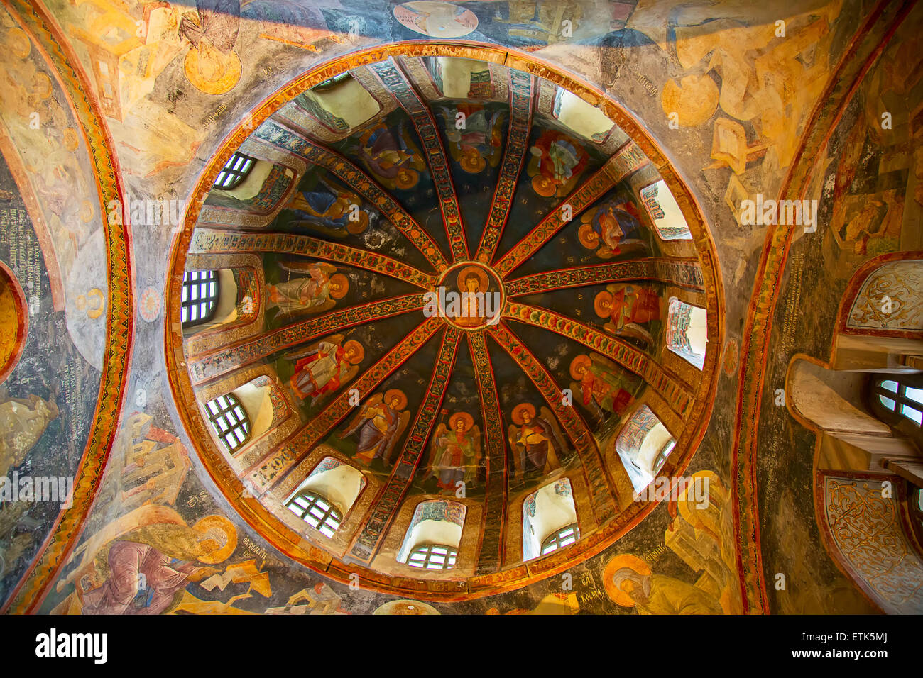 Intérieur de l'église du Saint Sauveur à Chora (Kariye camii) à Istanbul Photo Stock - Alamy