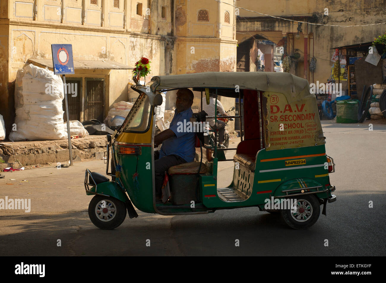 Indian tuk tuk Banque de photographies et d’images à haute résolution ...