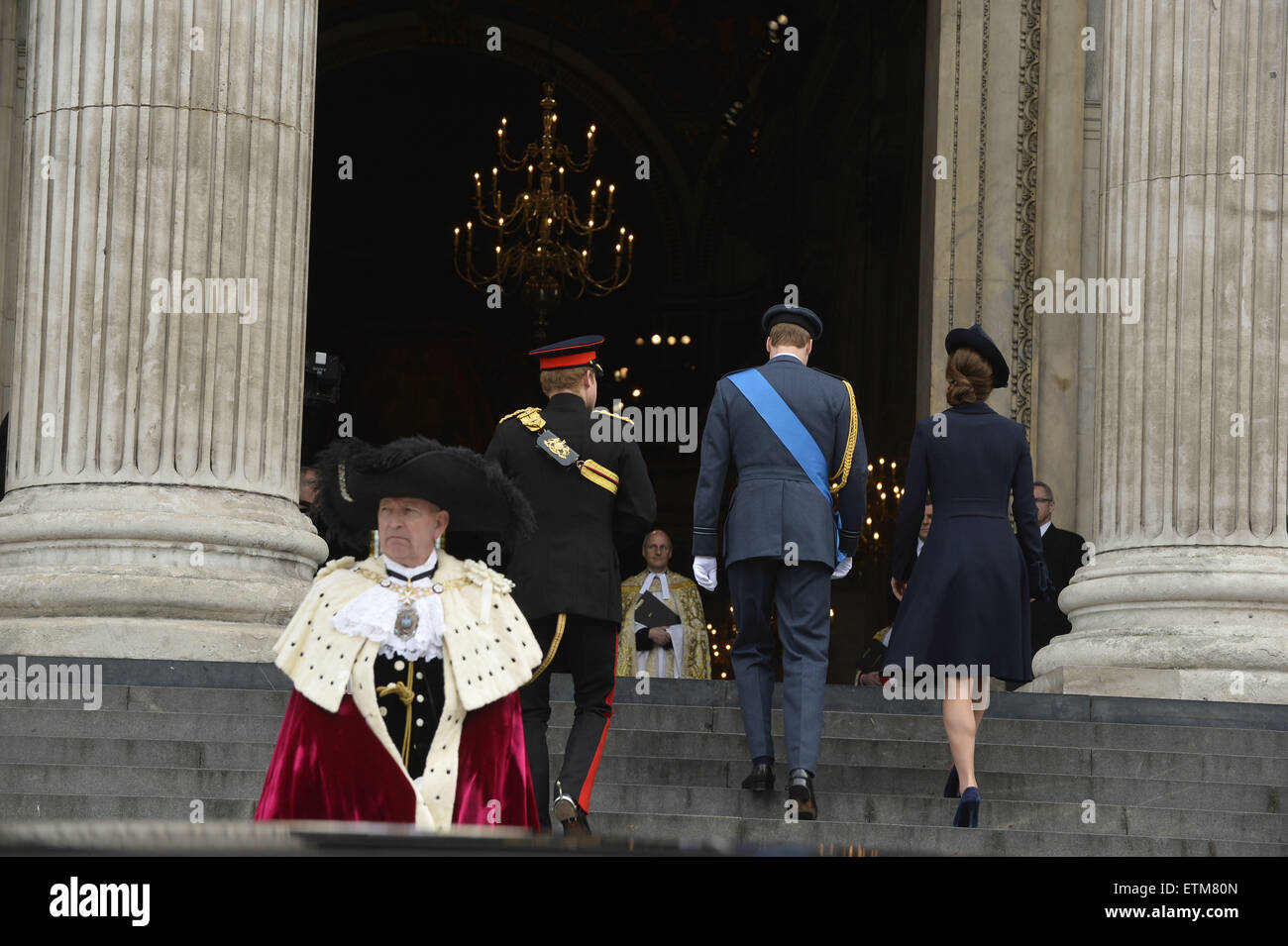Service de commémoration à la Cathédrale St Paul pour marquer la fin de ...