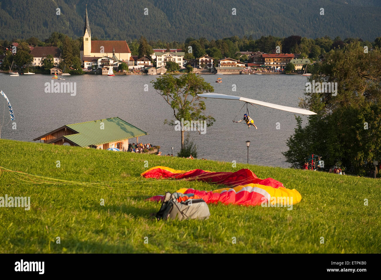 Rottach-Egern Tegernsee, lac, montagne, lac, centre ville, Tegernseer Tal (vallée de Tegernsee ...
