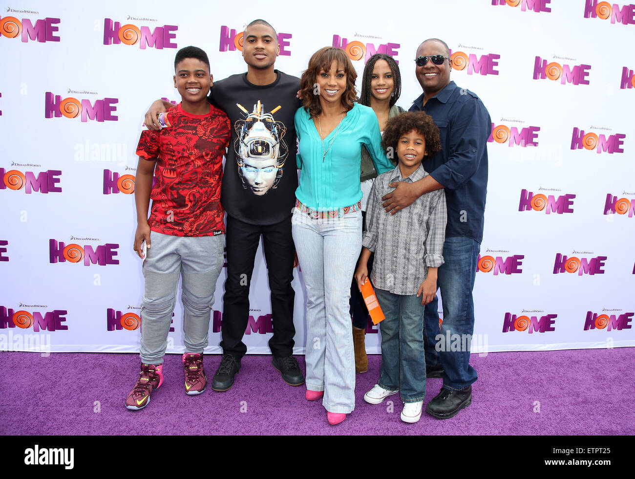 Ryan elizabeth peete and rodney peete Banque de photographies et d ...