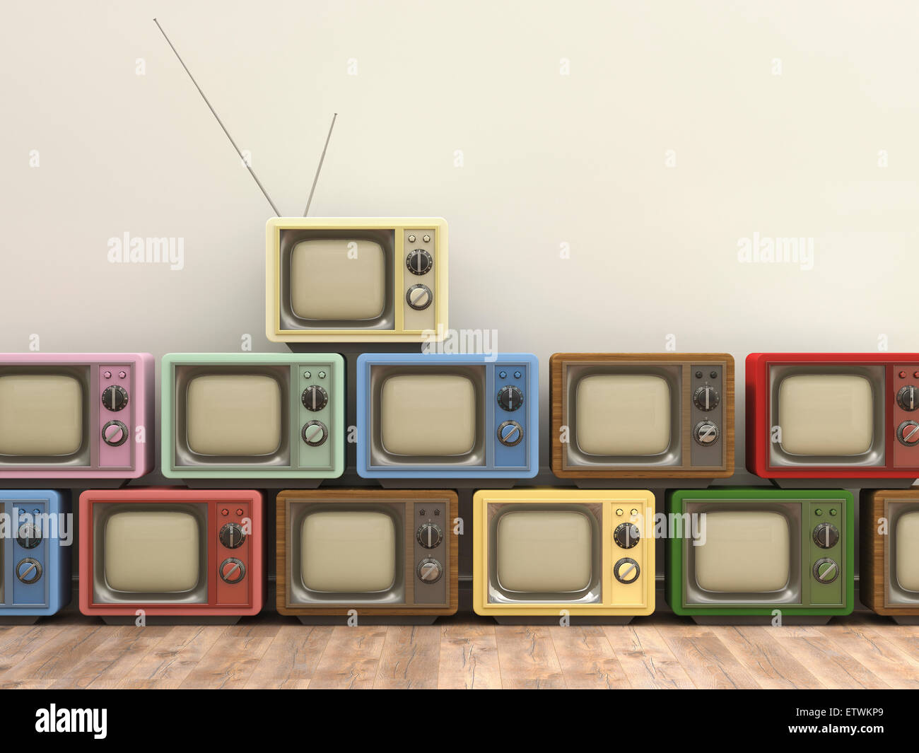 Old tvs Banque de photographies et d’images à haute résolution - Alamy