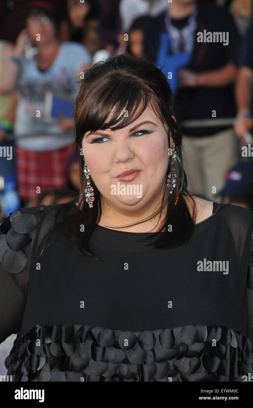 LOS ANGELES, CA - 6 août 2011 : Ashley Fink à la première mondiale de ...