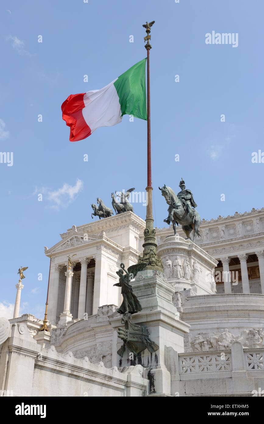 Drapeau de rome Banque de photographies et d’images à haute résolution ...