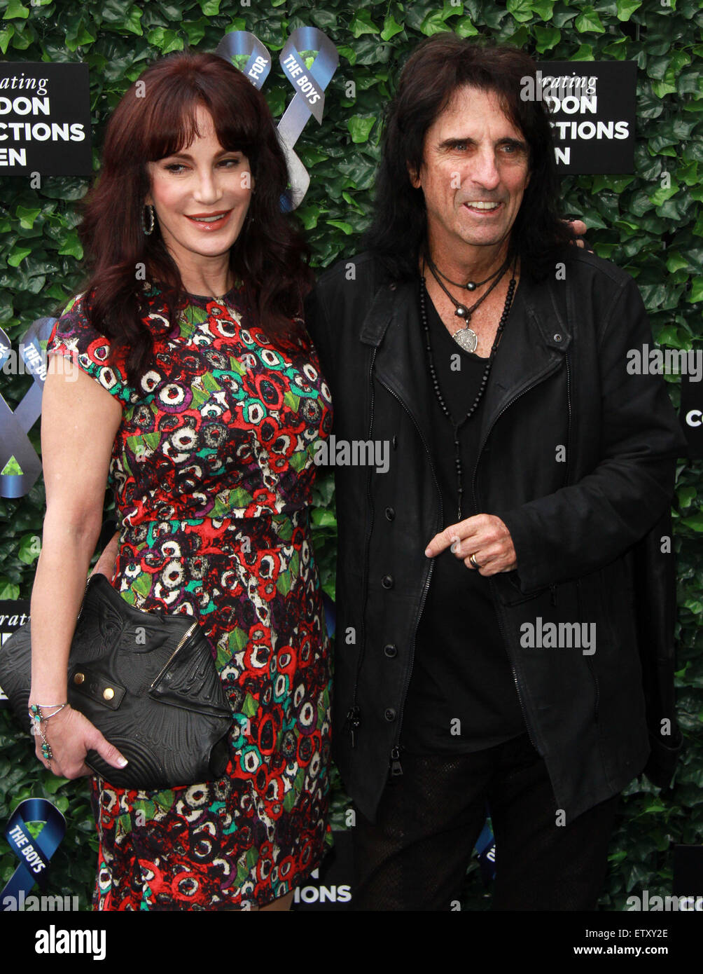 Sheryl Goddard And Alice Cooper Banque d'image et photos - Alamy