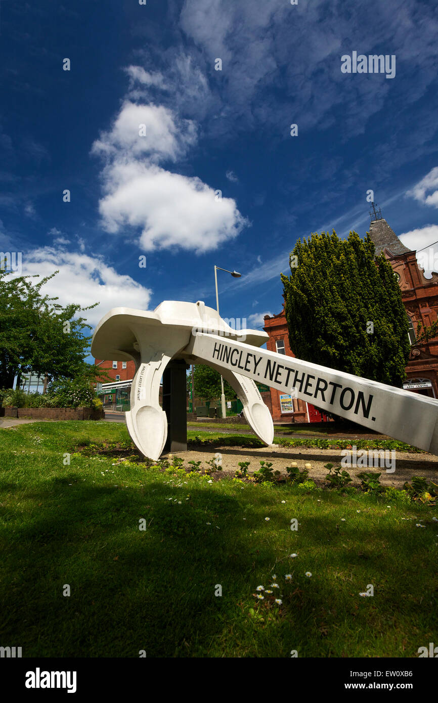 Une réplique de l'ancre du Titanic Dudley Netherton West Midlands ...