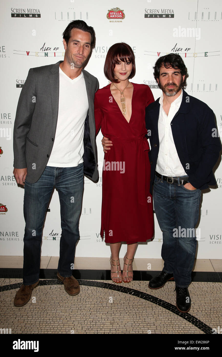 Première de 'Alex De Venise au London West Hollywood mettant en vedette ...