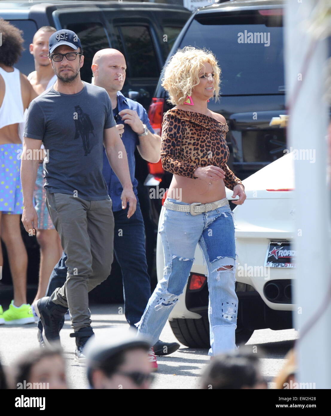 Britney spears and larry rudolph Banque de photographies et d’images à ...