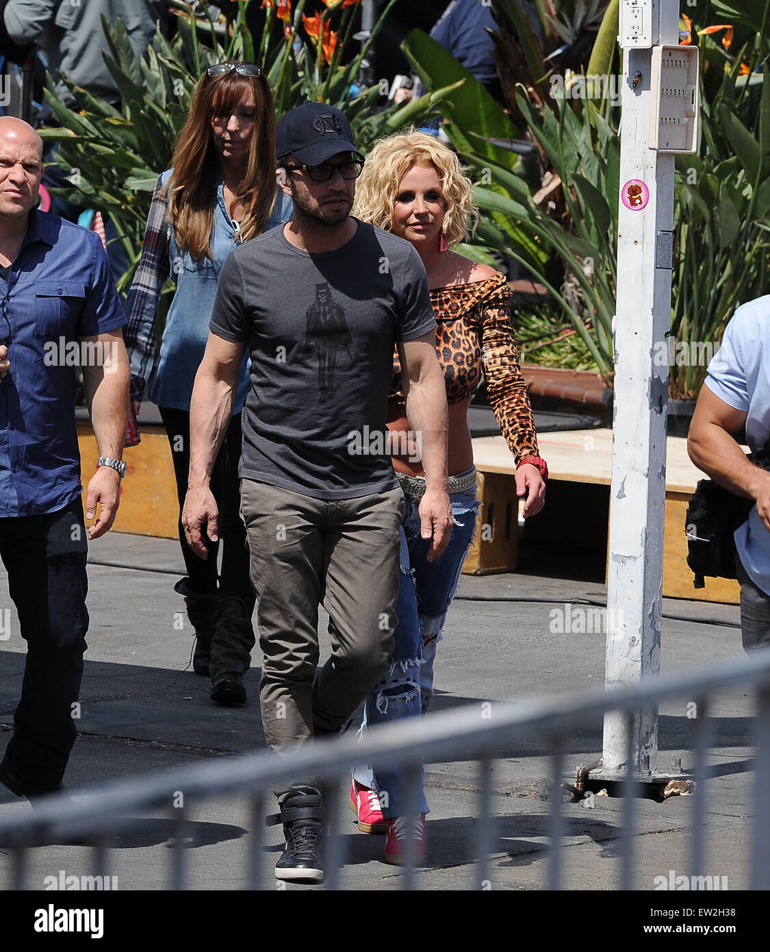 Britney spears and larry rudolph Banque de photographies et d’images à ...