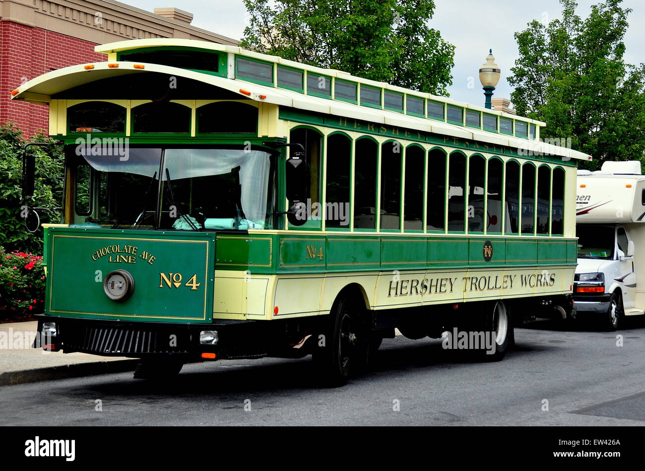 Hershey trolley fonctionne Banque de photographies et d’images à haute ...