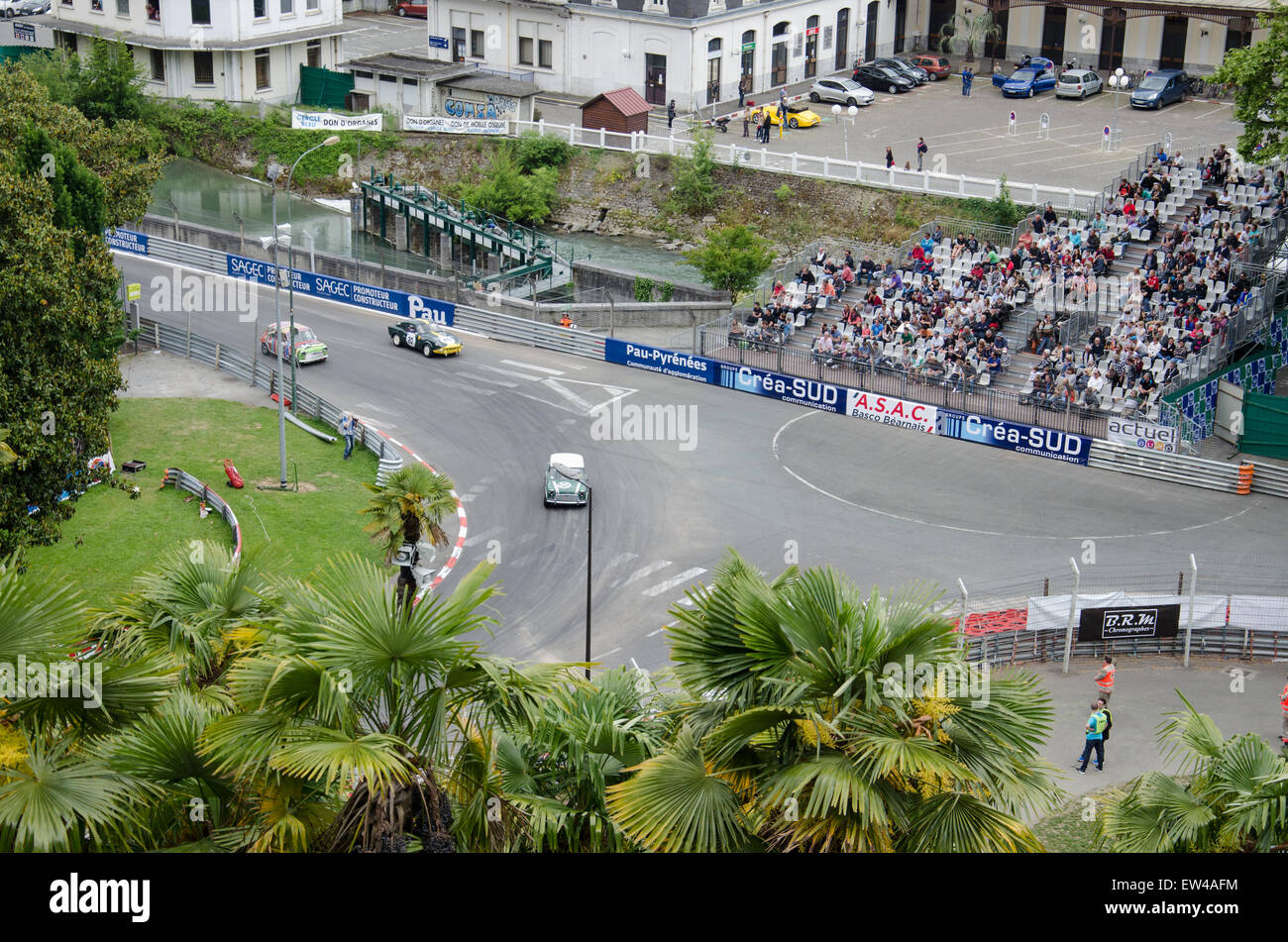 Grand prix race at pau Banque de photographies et d’images à haute ...