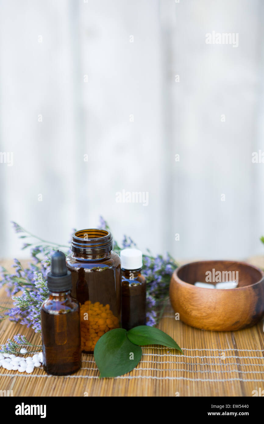 Médicament à base de plantes Banque de photographies et d’images à ...