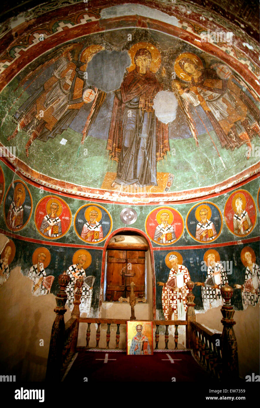 Byzantine frescoes Banque de photographies et d’images à haute ...