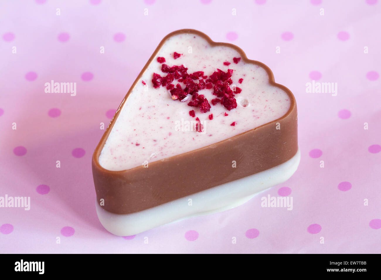 Waitrose cheesecake au chocolat belge Banque de photographies et d ...